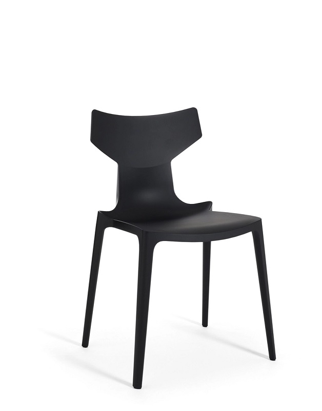 Комплект столове Re-Chair Black от Kartell